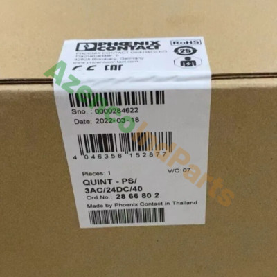 New PHOENIX CONTACT 2866802 QUINT-PS/3AC/24DC/40 Power Supply Fast ...