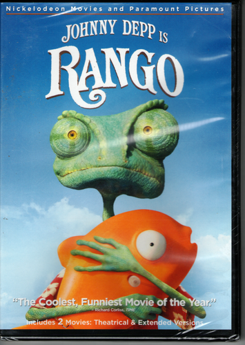 Rango ( DVD 2011) Johnny Depp 883929303267| eBay