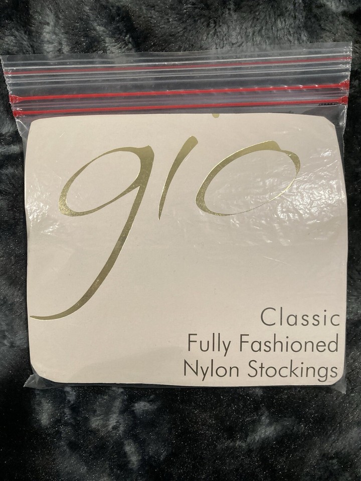 Gio Fully Fashioned Stockings 100% Nylon Backseam Hosiery Nylons (4 ...