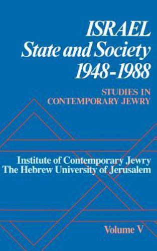 Studies in Contemporary Jewry Ser.: Studies in Contemporary Jewry ...