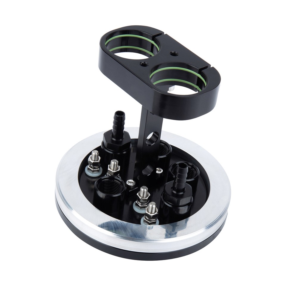 2 Pumps +Twin Fuel Pump Hanger 39-40mm Pumps Suits Single or Dual ...