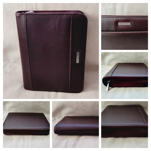 Day Runner Undated 7-Ring Zip Planner LOADED Dividers Tools Pockets At ...