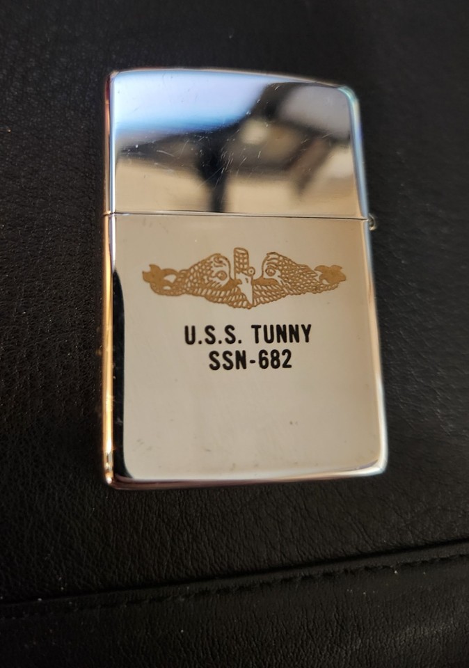 Used Navy Zippo: USS Tunny (SSN 682) | eBay