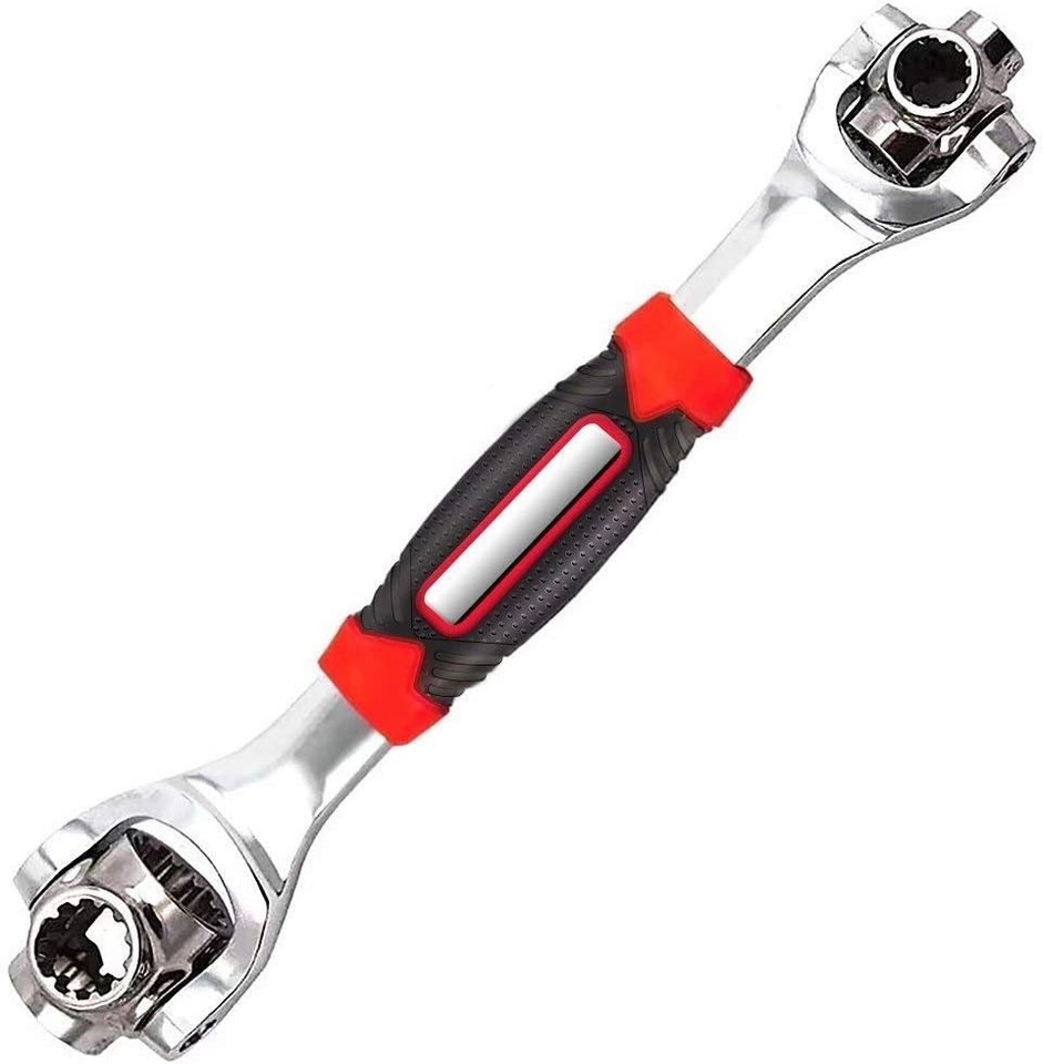 2X 52 in1 Universal Wrench Adjustable Tools Multi-Function Socket Tiger ...