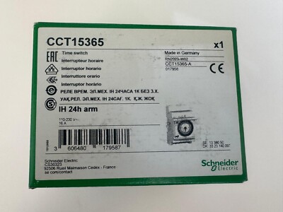 Schneider CCT15365 TIME SWITCH SCHNEIDER | eBay
