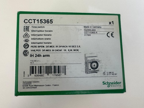 Schneider CCT15365 TIME SWITCH SCHNEIDER for sale online | eBay