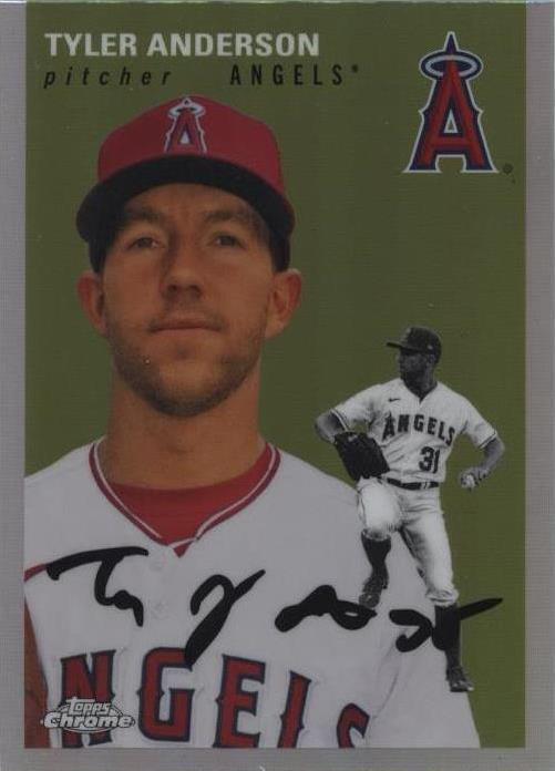 2023 Topps Chrome Platinum Anniversary - Tyler Anderson #191 Refractor ...