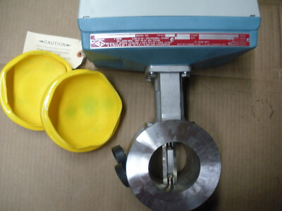 Vortex flowmeter Fischer&Porter 10LV 3" 80mm NIB/OS 50lv conditioner w ...