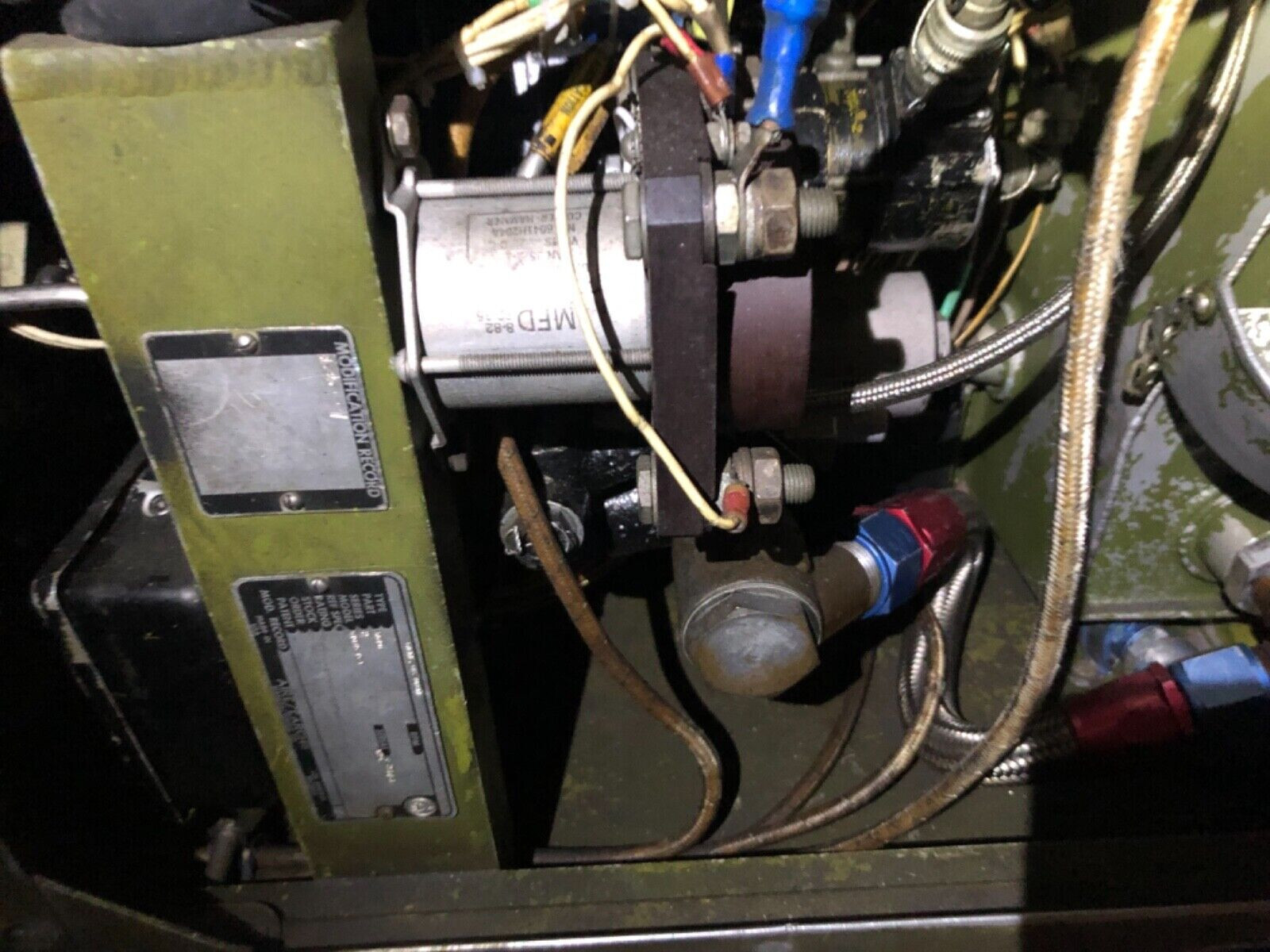 USAF GARRETT AIRESEARCH MA1A AIRCRAFT AIR START CART GAS TURBINE ENGINE ...