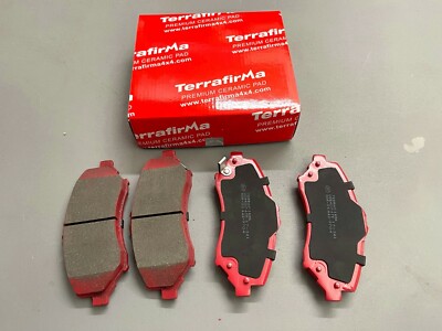 Terrafirma, Brake Pad Set (Rear), Ceramic, Wrangler JK, KK, 68003776AA ...