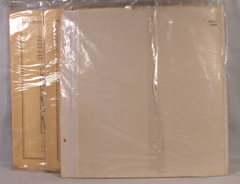 Three (3) Pkgs Vintage Hallmark Memory Mount Photo Album Refill Pages ...