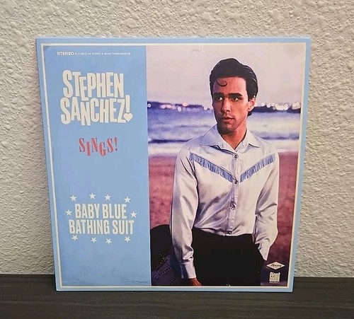 STEPHEN SANCHEZ Baby Blue Bathing Suit b/w Good Vibrations 7" Vinyl ...