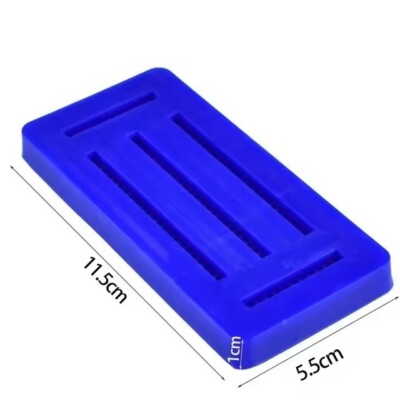 Dental Lab Inverted Silicone Rubber Wax Rim Slim Long Shape Bite Block ...