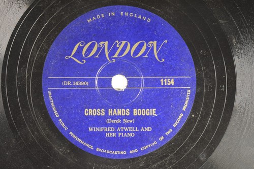 Winifred, Atwell-78 RPM London- Cross Hands Boogie / The Black & White ...