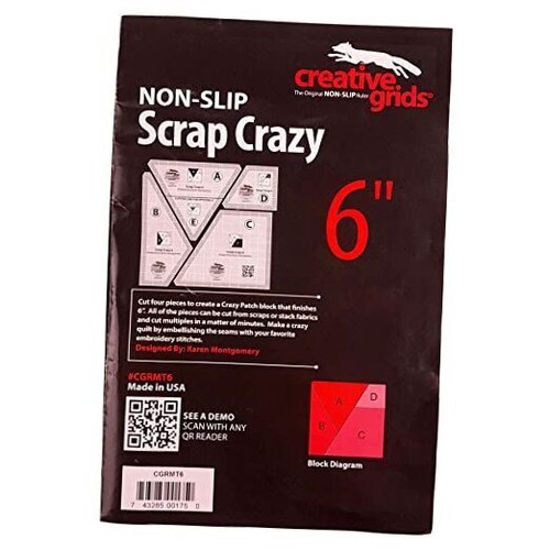 Scrap Crazy 6 Templates Quilt Ruler 4pc Set - CGRMT6 | eBay