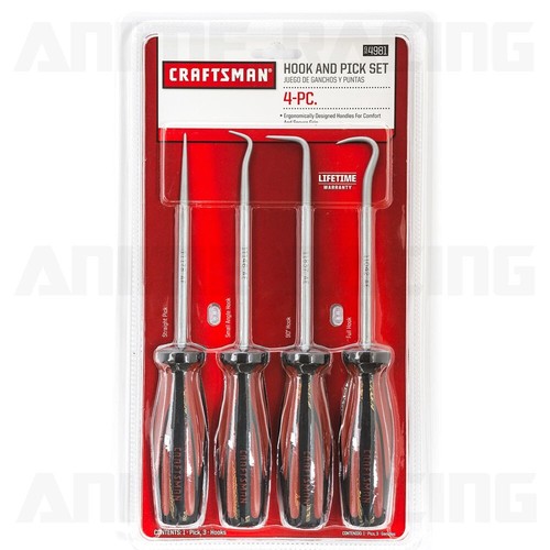Craftsman 4 Piece Hook and Pick Set 4981 for sale online | eBay
