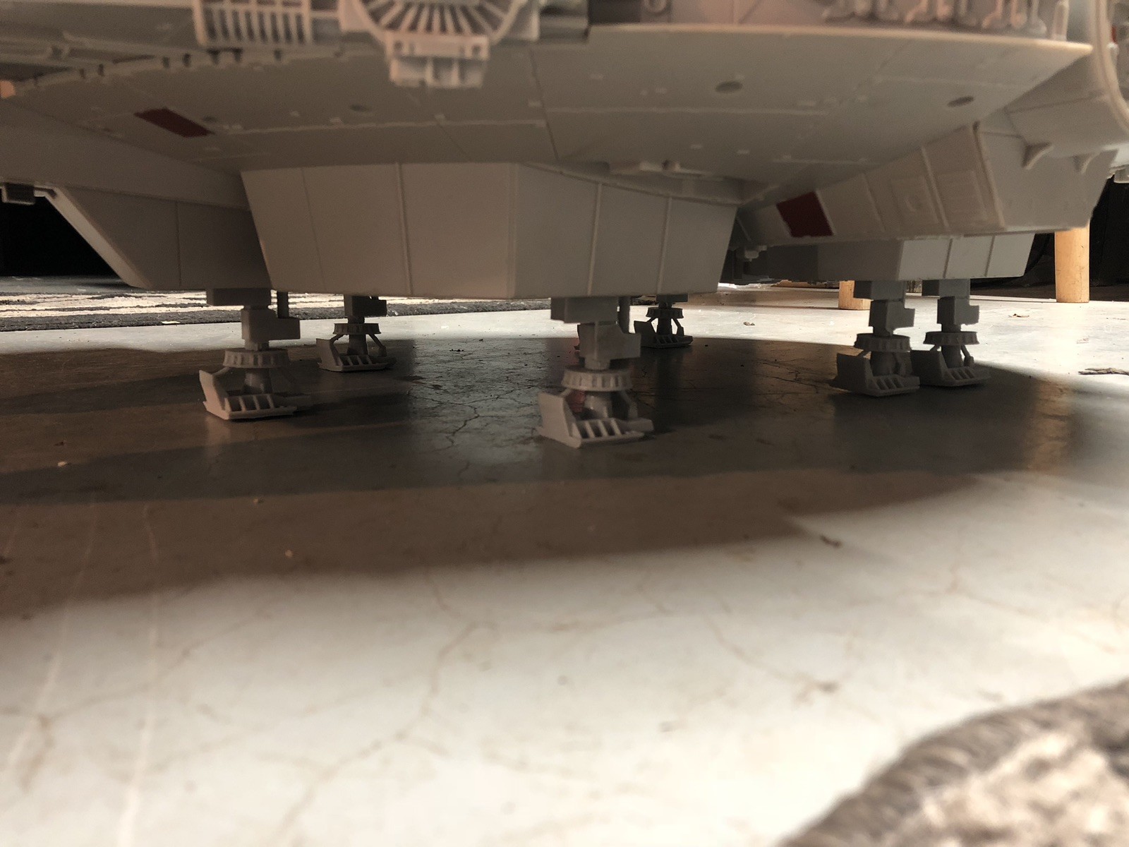 Star Wars Legacy Millennium Falcon Parts Landing Gear Complete Set 3D ...