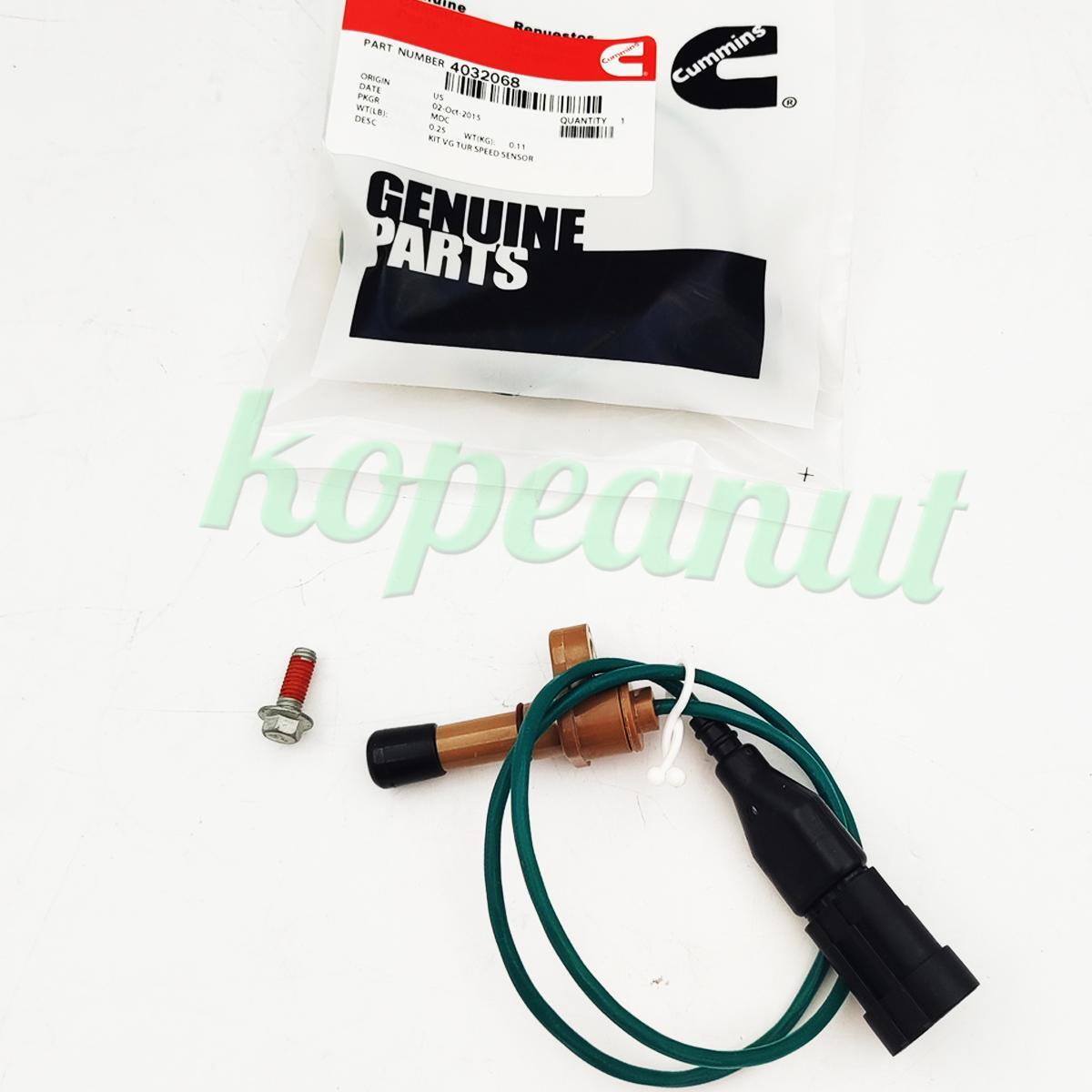 Turbo Speed Sensor 4032068 For Cummins Turbo ISX ISM ISL 8.0L 4036059 ...