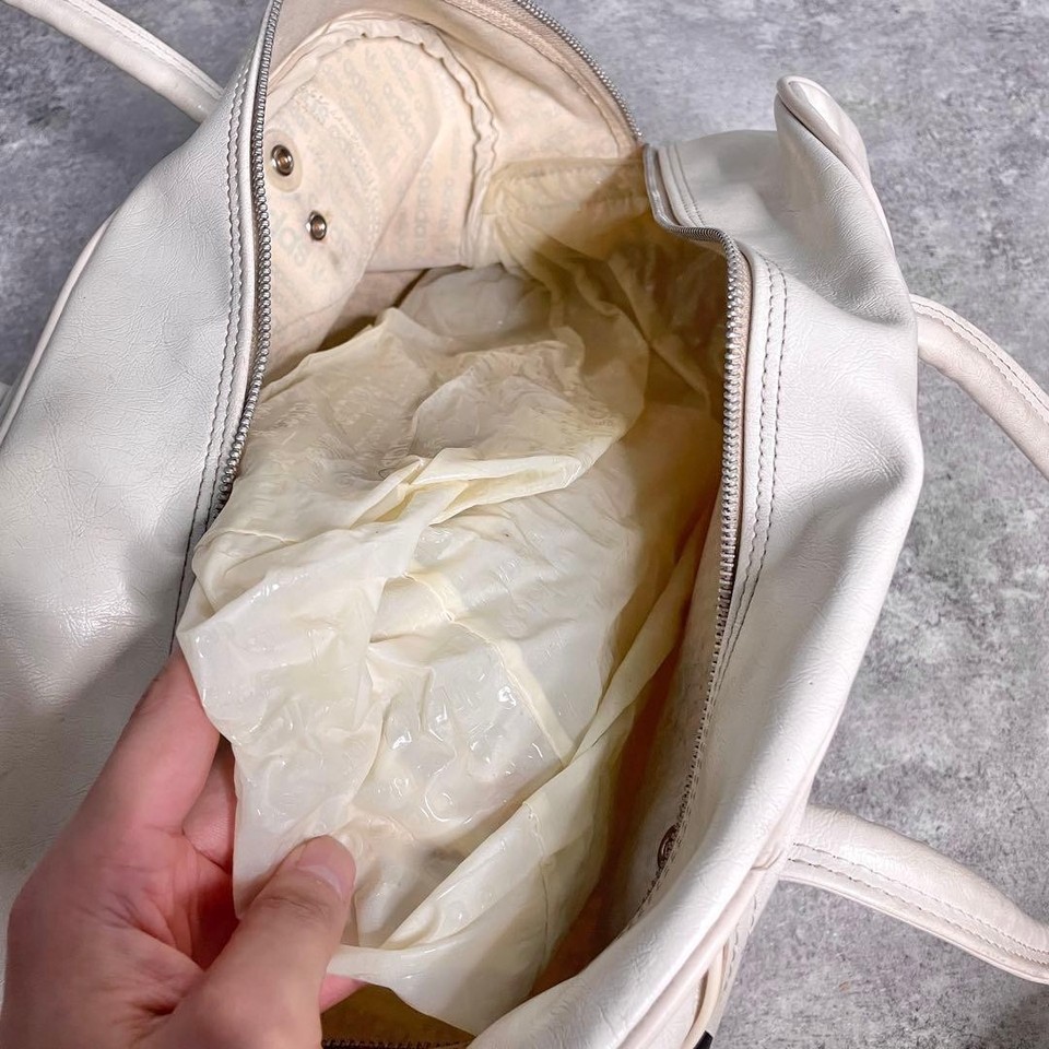 Adidas Super Cool 80s Vintage Leather Boston Bag Limited Edition Rare ...