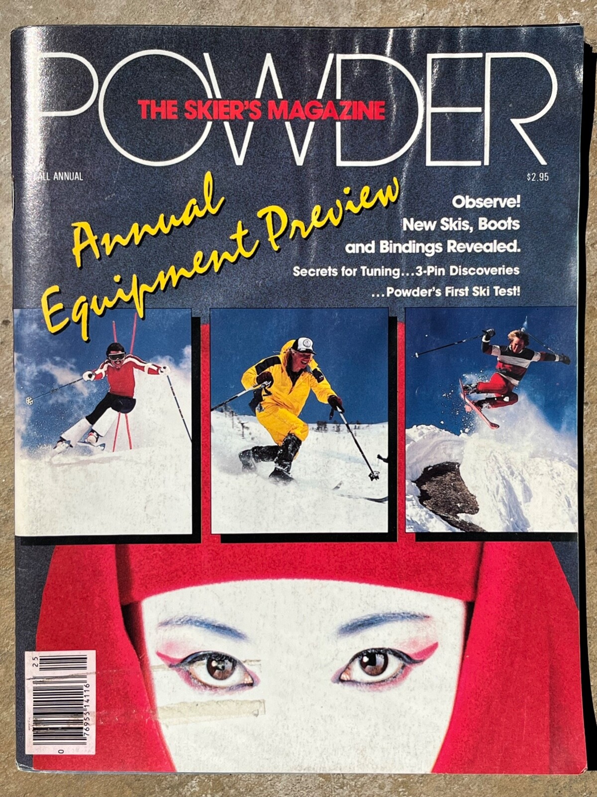 Powder Magazine Fall Annual 1983 Equipment Preview Vintage Skiing | eBay