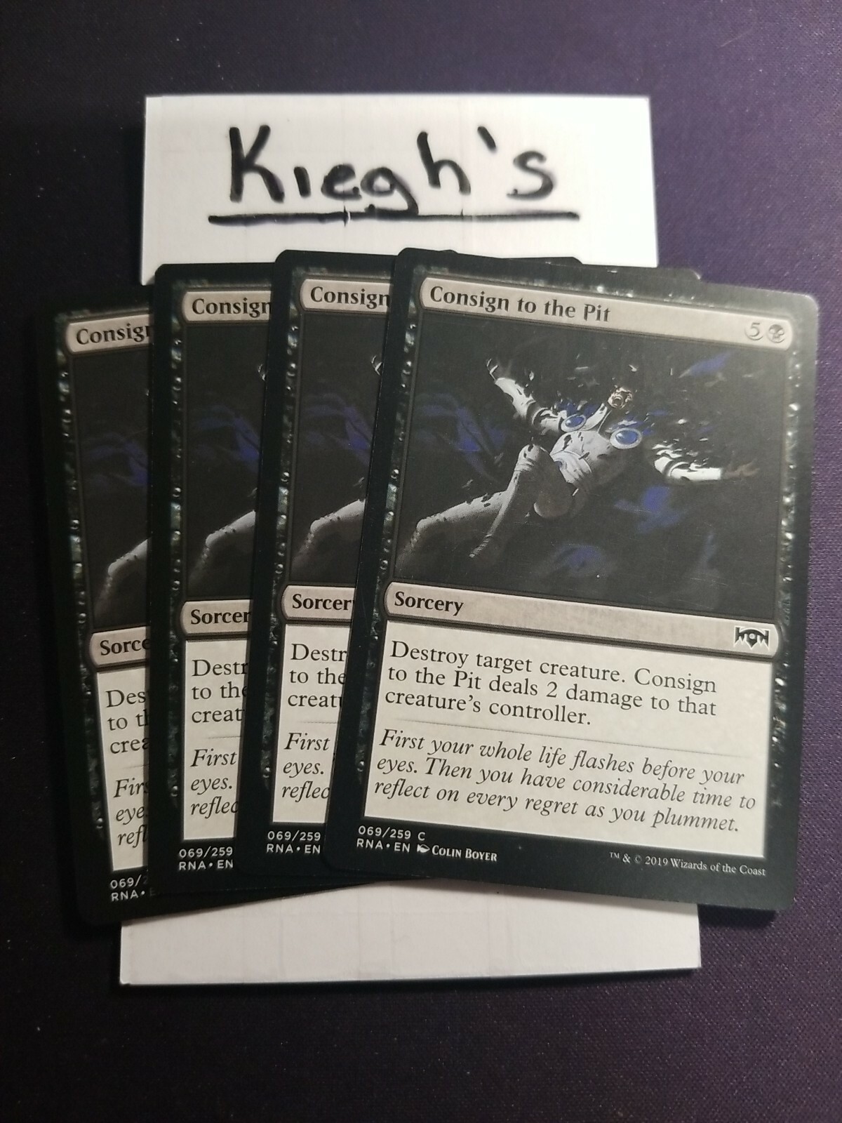Mtg Consign To The Pit x4 | eBay