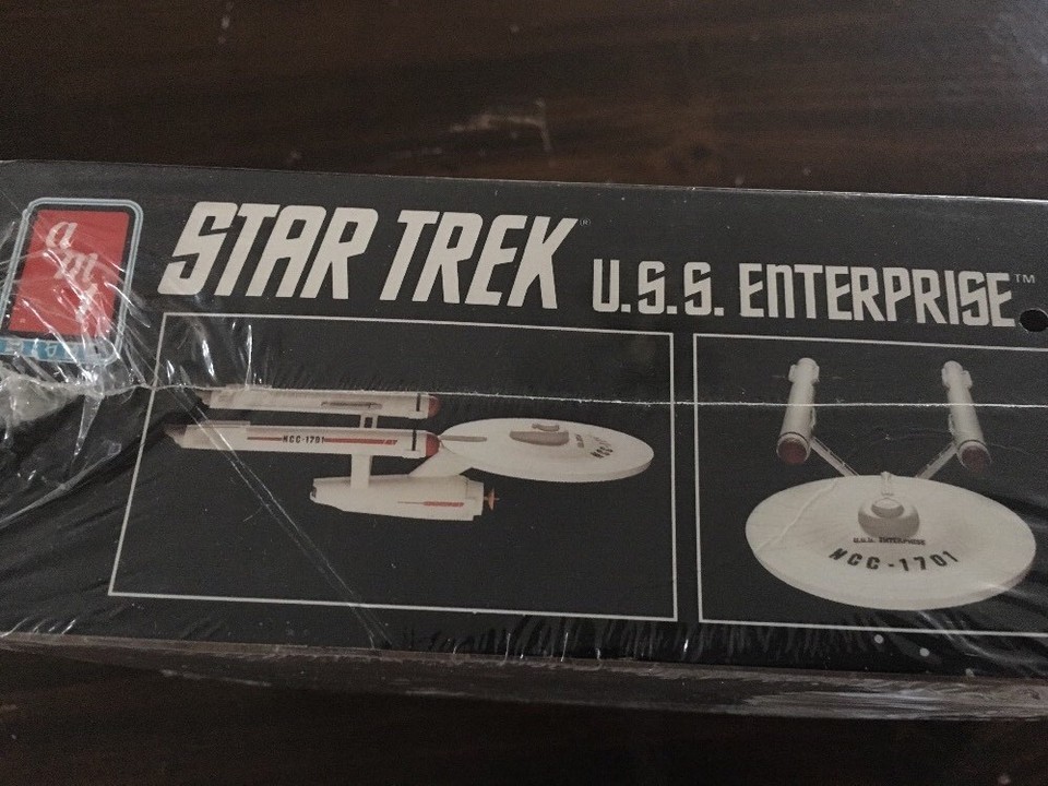Star Trek USS Reliant and USS Enterprise AMT Sealed Model Kits | eBay
