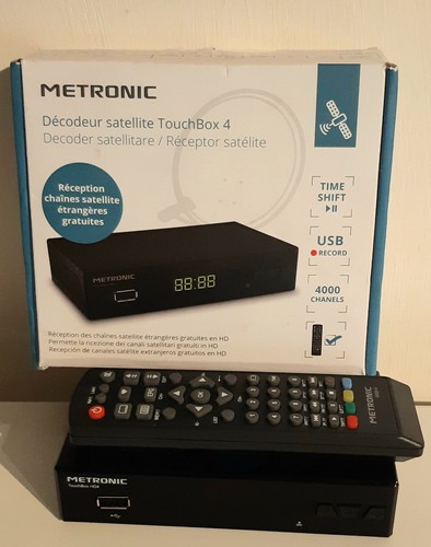 metronic Décodeur satellite Touchbox HD4 | eBay