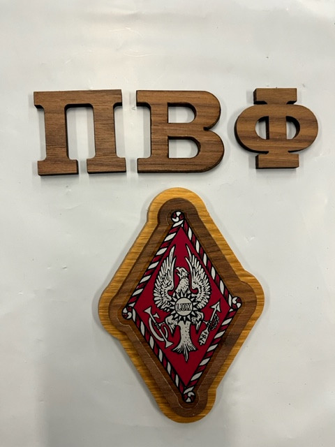 Pi Beta Phi Wooden Letters