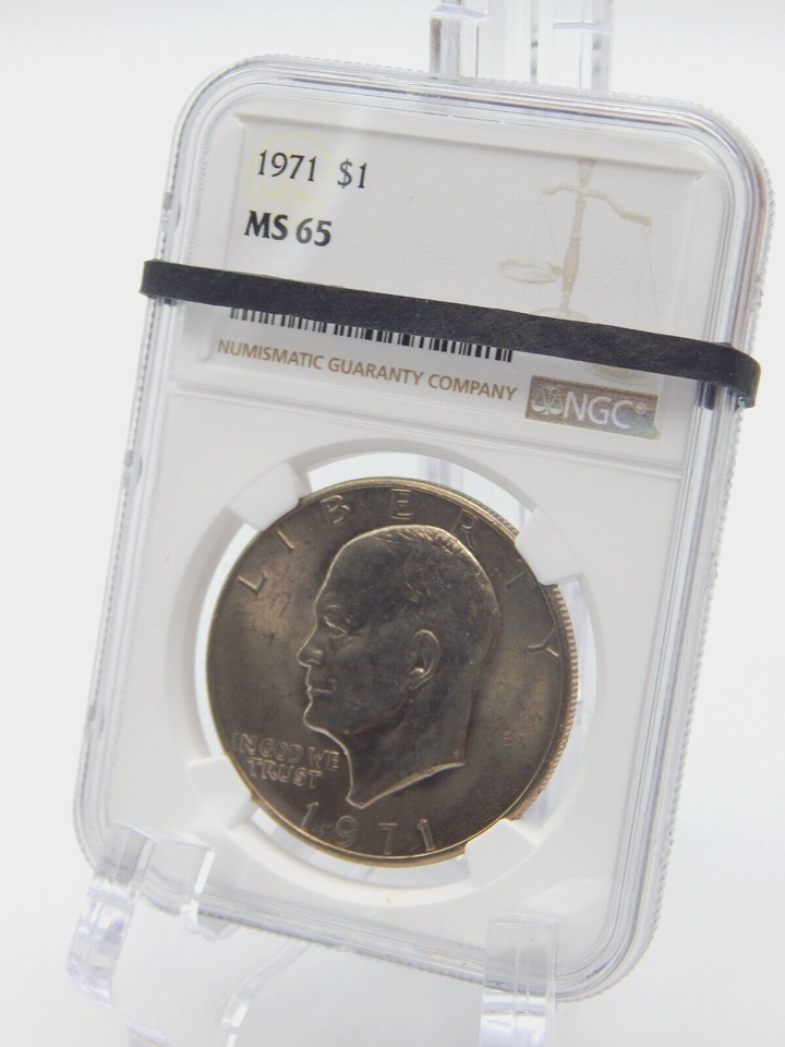 1971 P - IKE EISENHOWER DOLLAR NGC MS 65 -BT359 | eBay