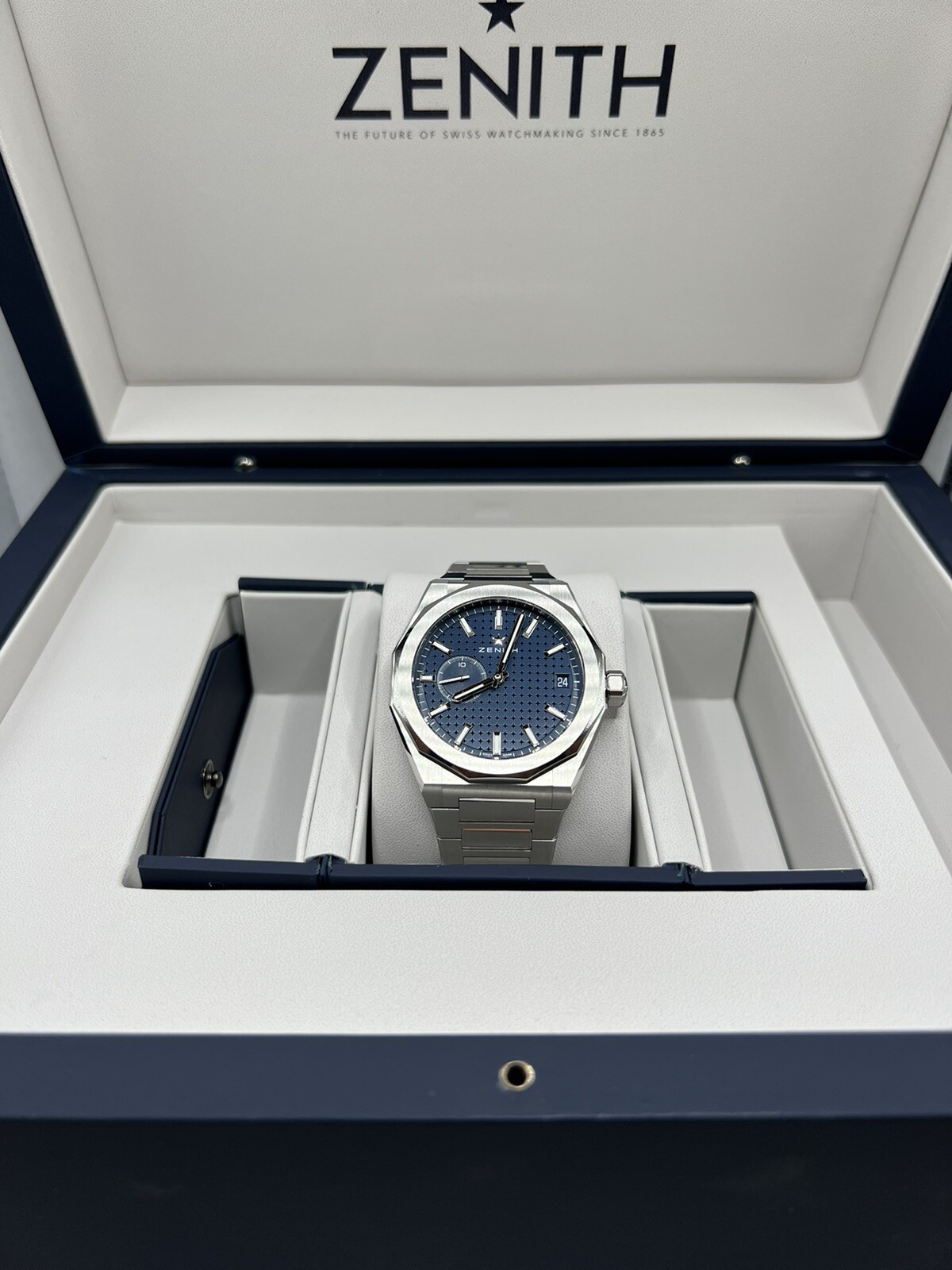 Zenith Defy Blue Men's Watch - 03.9300.3620/51.I001 for sale online | eBay