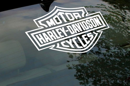 Harley-Davidson Logo Rear Window Vinyl Decal Sticker | eBay