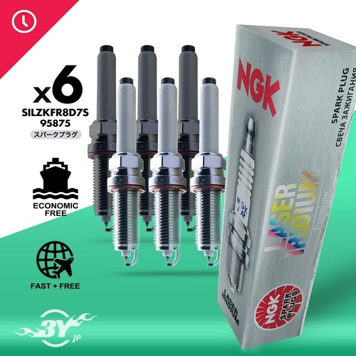 New SILZKFR8D7S 95875 - Set of 6 NGK Iridium Spark Plugs SHIPS FREE | eBay