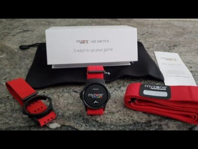 NEW- Myzone MZ-Switch Multi Function Heart Rate Monitor / Fitness ...