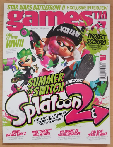 Games TM #187 (UK gaming magazine) Splatoon 2 preview, Star Wars ...