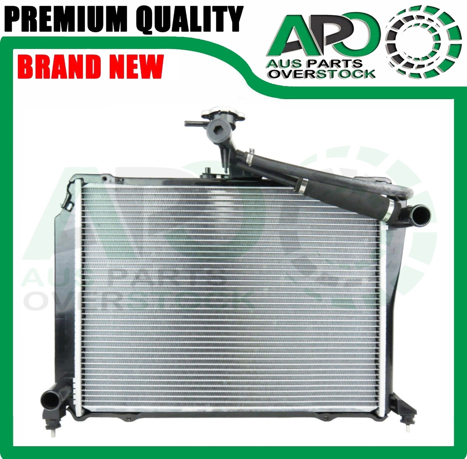 Heavy Duty Radiator FOR TOYOTA HIACE VAN RZH 2.4L Petrol 8/89-1/2005 ...