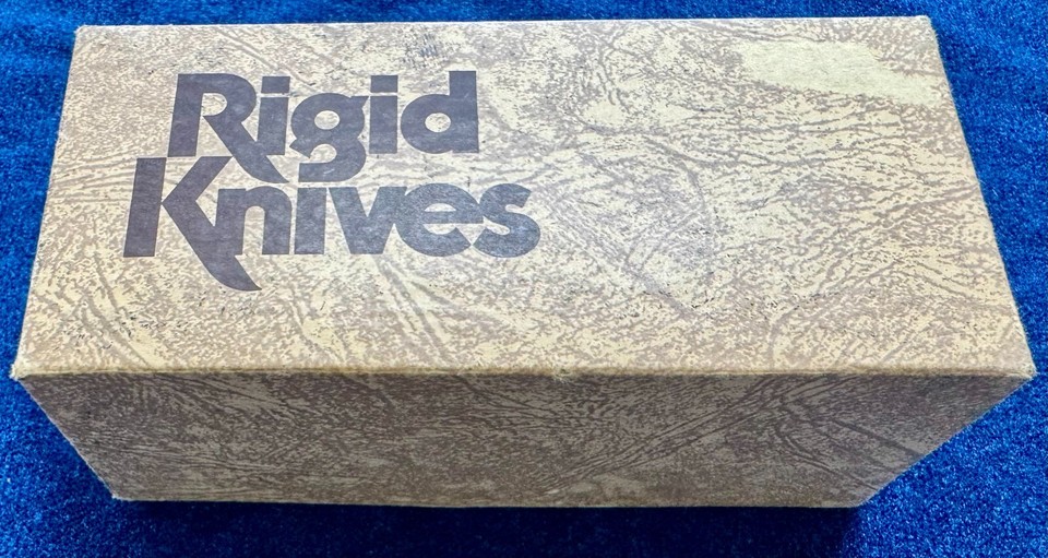 VINTAGE Rigid Knives Caddo R-11 Lockback Folding Pocket Knife | eBay