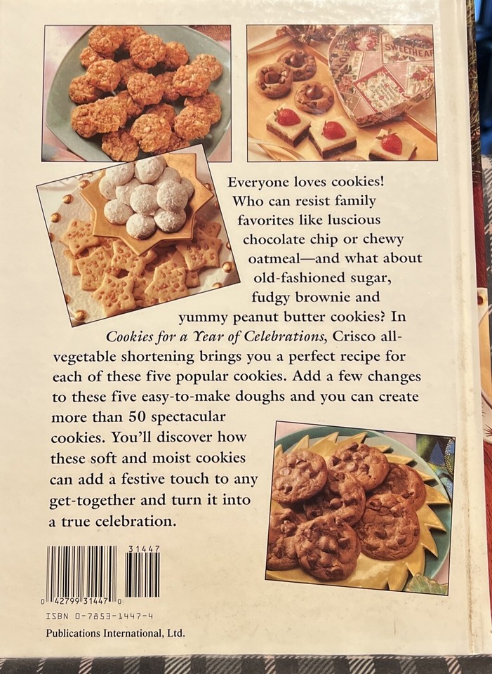 Crisco Cookies for a Year of Celebrations, 50 Cookies from 5 Doughs ...