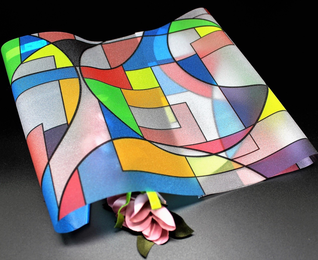 90CMx 10M Static Cling Glueless Reusable Removable Privacy Window Glass ...