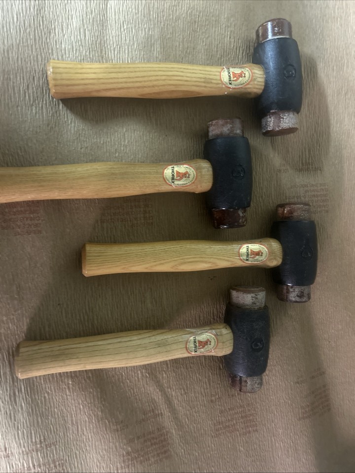 NEW THOREX TOOLS SOFT FACE RAWHIDE LEATHER HAMMER MALLET - MADE IN ...