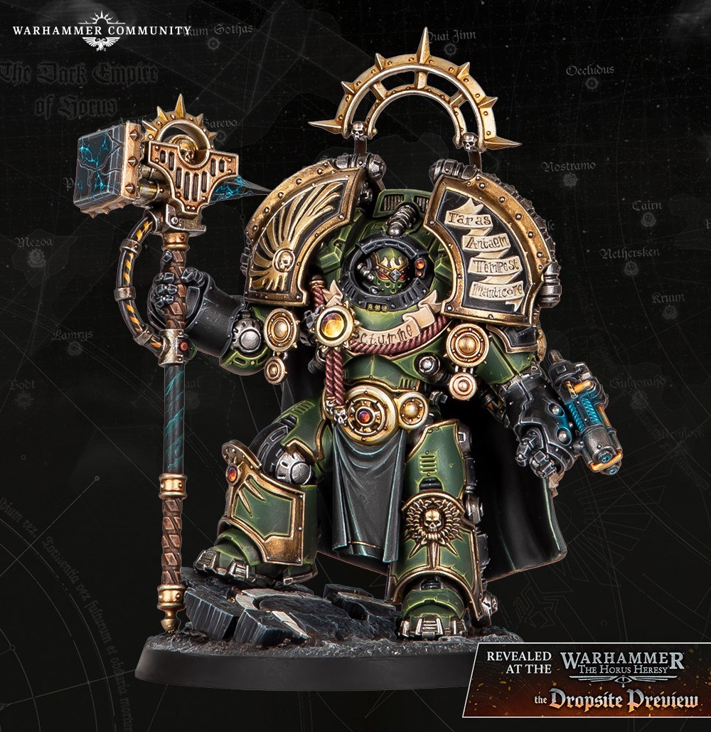 IN HAND - Praetor in Saturnine Terminator Armour - Horus Heresy Age Of ...