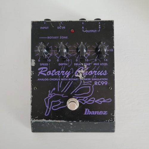Vintage Ibanez Chorus Rotary RC99 Effect Pedal (1996) | eBay