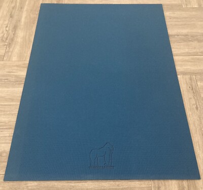 Yo Gorilla Mat Oversized Large YOGA Mat 6' x 4' Blue Home Gym 8mm PICK UP NJ | eBay