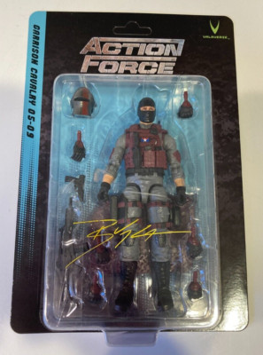 ACTION FORCE VALAVERSE GARRISON CAVALRY ACTION FIGURE SIGNED BY BOBBY ...