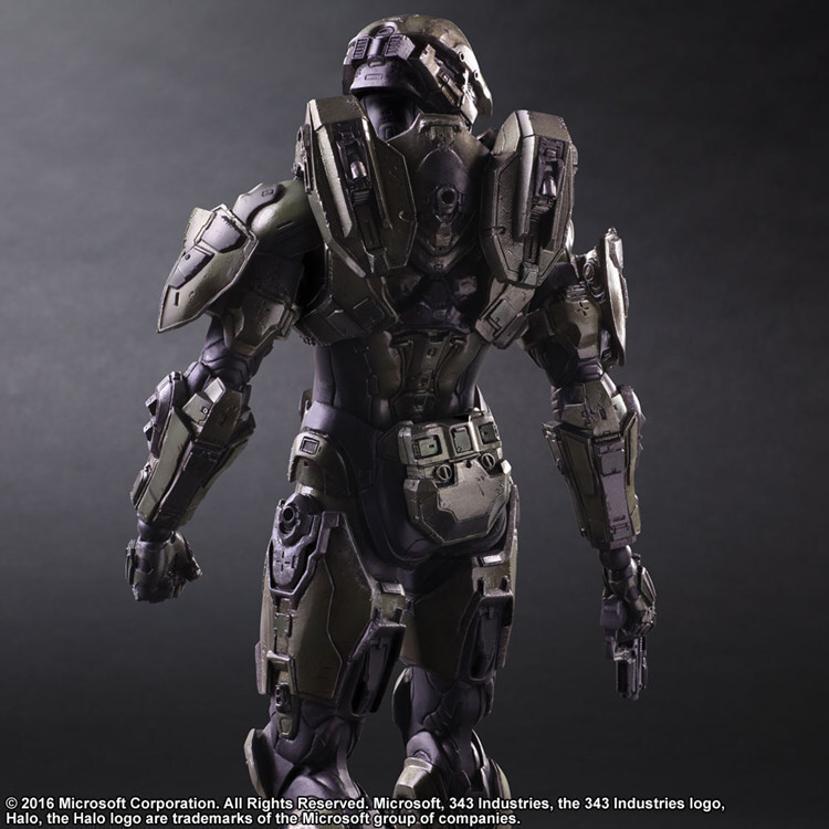 Halo 5: Guardians Play Arts Kai Master Chief Posable Boxed Action ...
