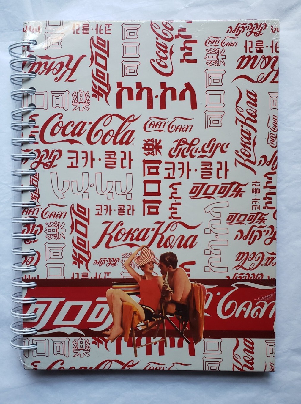 Coca-Cola Notebook Journal International Languages Logo Spiral Bound for sale online | eBay