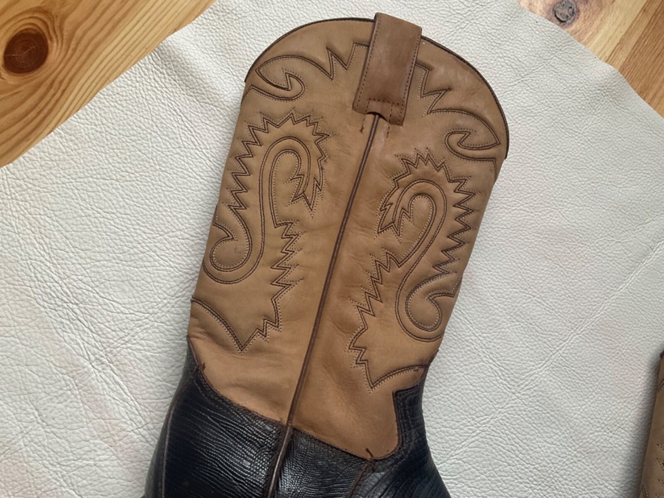 Sendra boots women vintage Lizard Snake Skin Cowboy Western Boots | eBay
