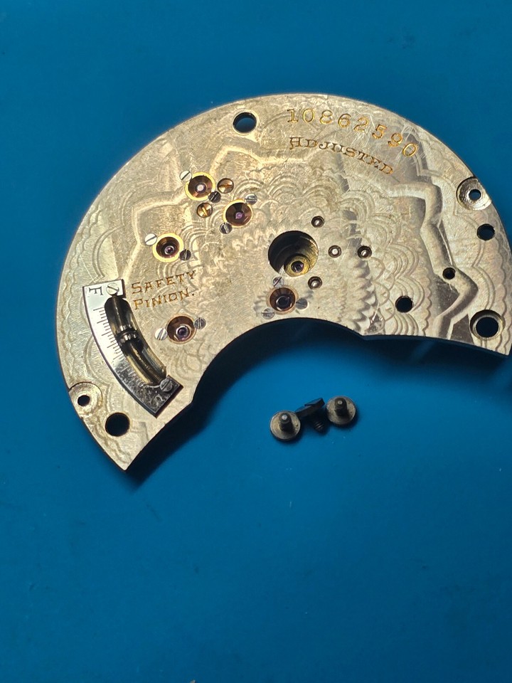 VINTAGE 18 SIZE 21 JEWEL ELGIN FATHER TIME GRADE 252 POCKET WATCH ...