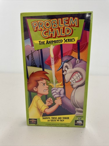 PROBLEM CHILD The Animated Series (VHS, 1994) Rare Cartoon | eBay