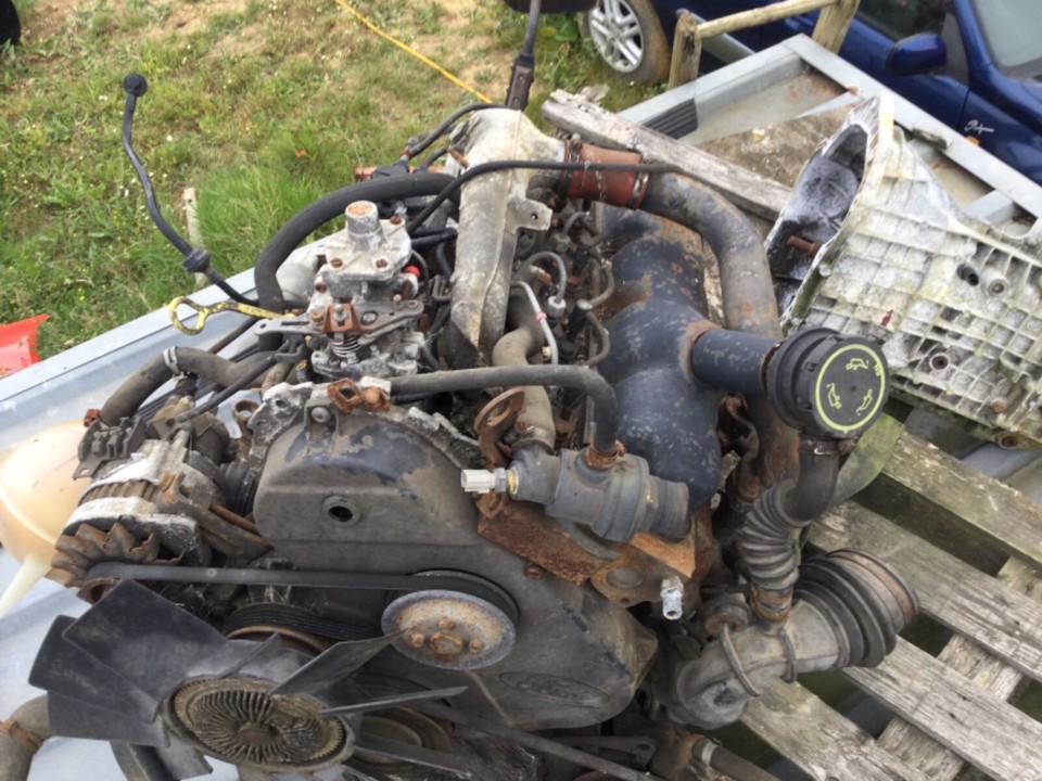 transit smiley di turbo diesel engine banana manual pump | eBay UK