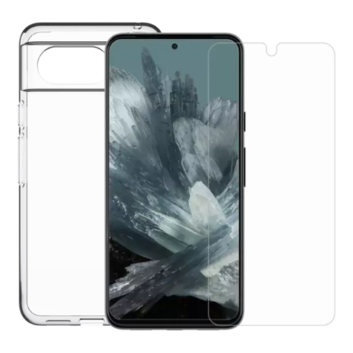 Minute One Premium Clear Case & Screen Protector For Google Pixel 8 Pro ...